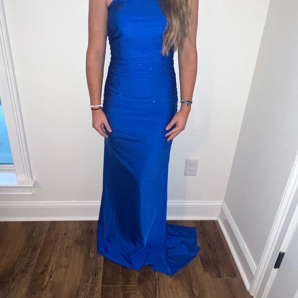 Sherri Hill | Dresses | Beautiful Blue Sherri Hill 222 Prom Addition In ...